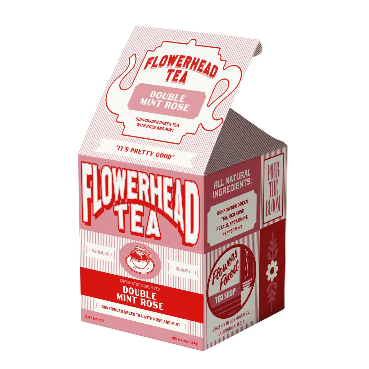 Double Mint Rose Tea Bags – Kennedy Park